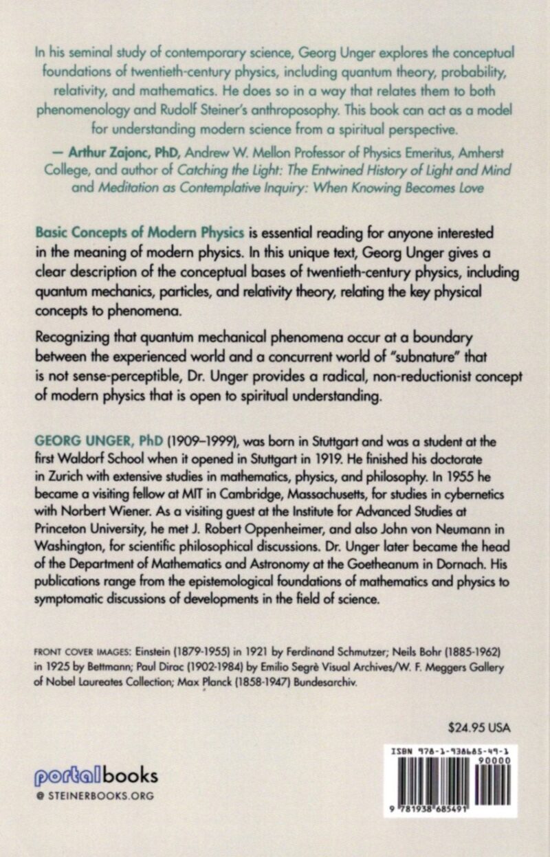 Basic Concepts of Modern Physics | Rudolf Steiner Bookstore